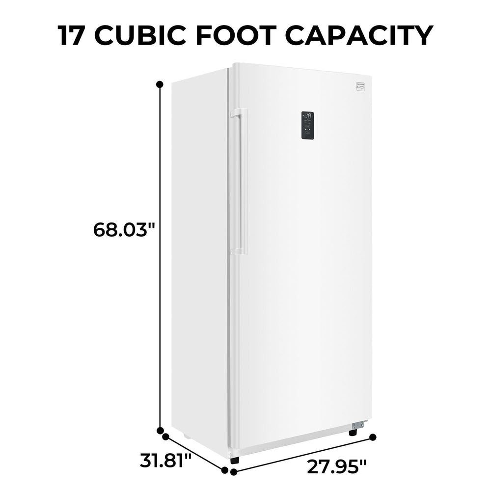 Kenmore Convertible Upright Freezer/Refrigerator | 17 Cu. Ft. | White