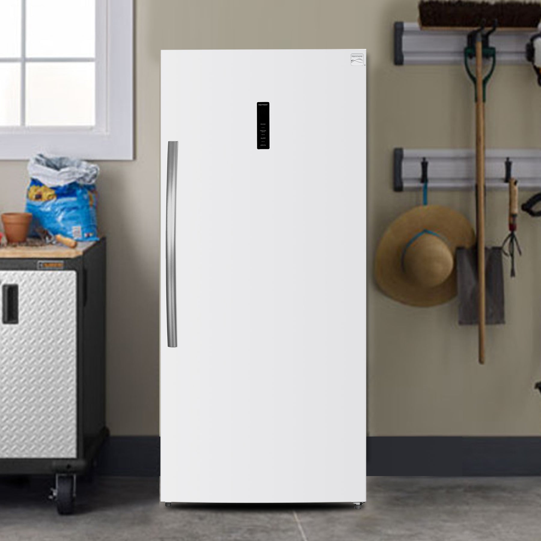 Kenmore Convertible Upright Freezer/Refrigerator | 21 Cu. Ft. | White