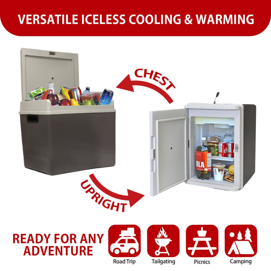 Koolatron 12V Electric Cooler/Warmer | Plug-In Car Fridge | 38L/40QT