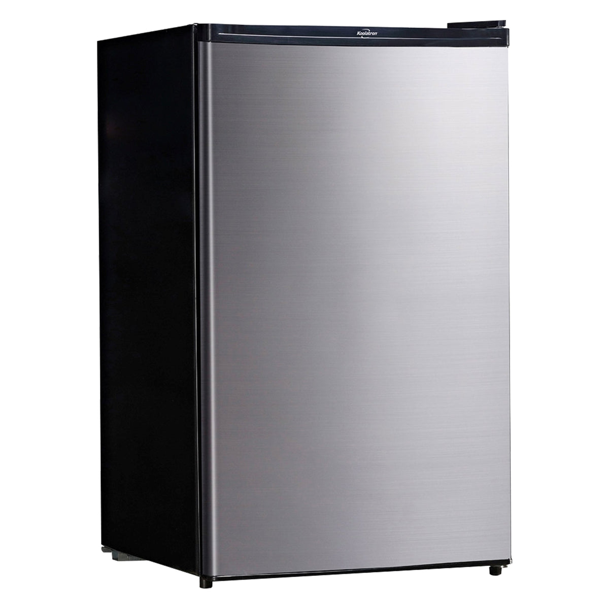 Koolatron Stainless Steel Compact Fridge with Freezer | 4.4 Cu Ft (124L)