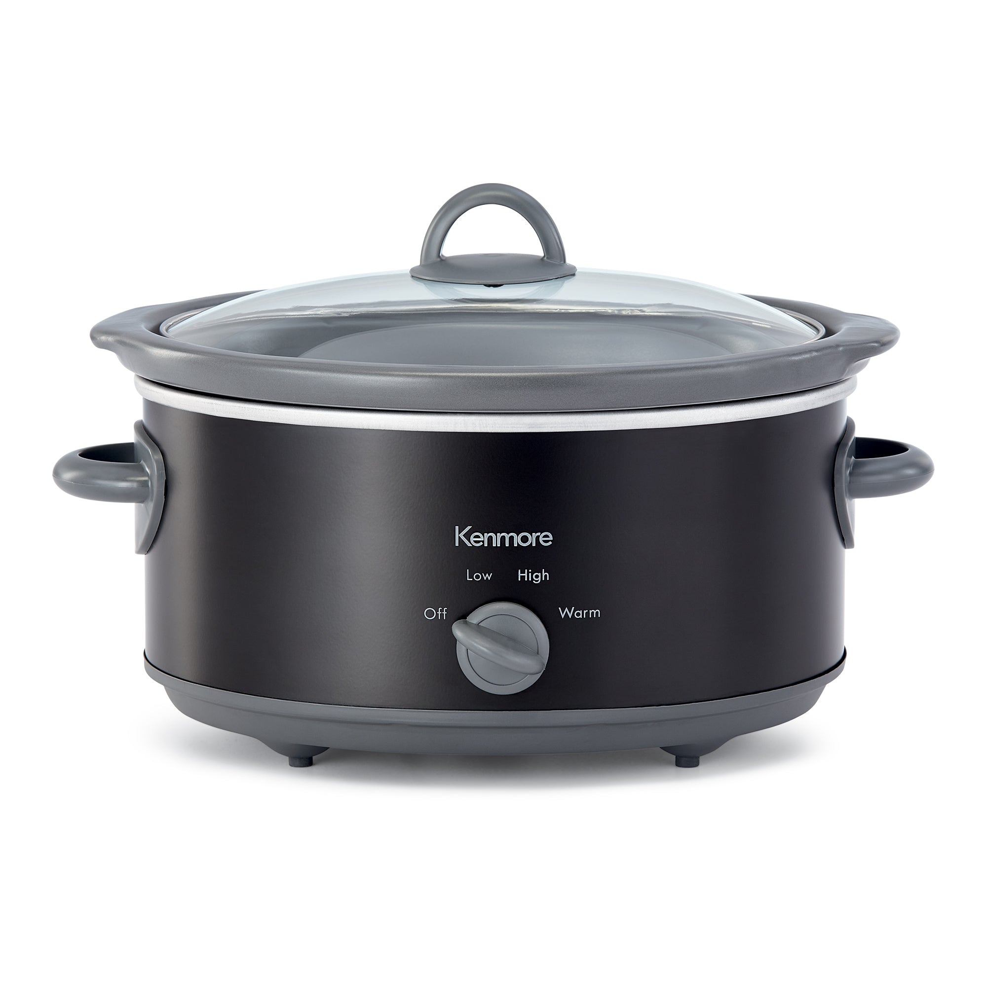 Kenmore Slow Cooker | 5 qt (4.7L) | Easy to Use | Black