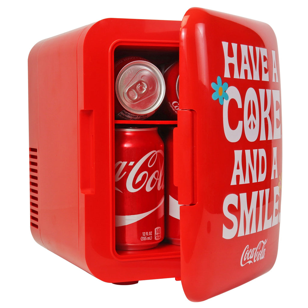 Coca Cola Mini Fridge | Cooler and Warmer | Smile 1971 Series